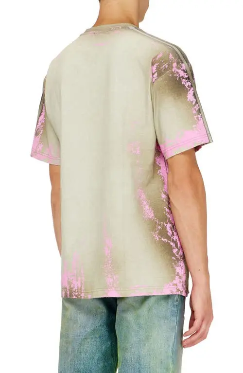 DIESEL® T-filmy Crewneck Stretch Cotton T-shirt