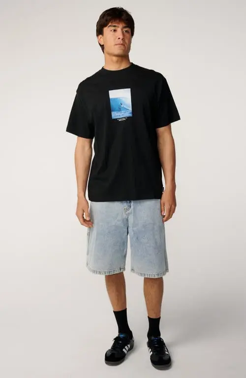 Rip Curl S-series Grambeau Cotton Graphic T-shirt - Black