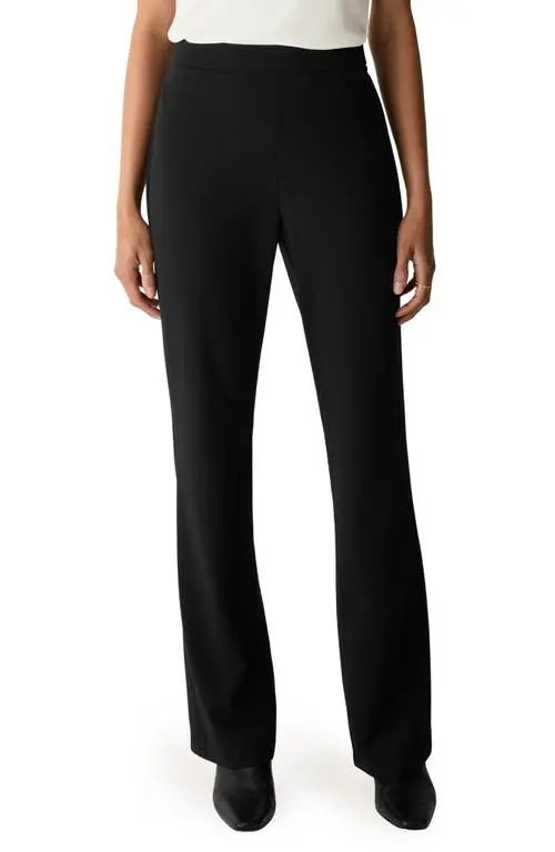 Eileen Fisher Flare Leg Kick Pants - Black