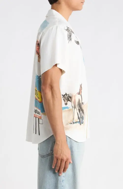 ONE OF THESE DAYS El Capitan Printed Camp Shirt