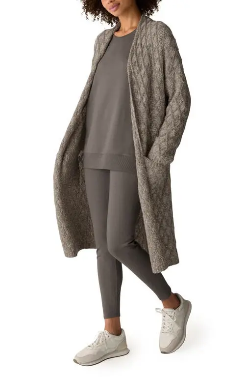 Eileen Fisher Organic Cotton Diamond Stitch Cardigan