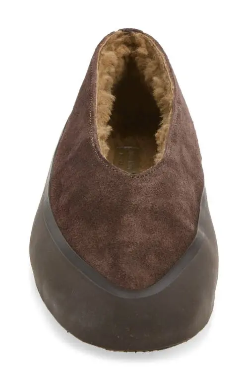 Le Monde Beryl Après Ski Genuine Shearling Lined Ballerina Flat