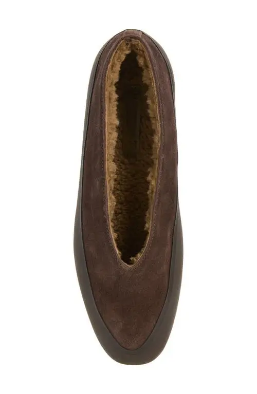 Le Monde Beryl Après Ski Genuine Shearling Lined Ballerina Flat