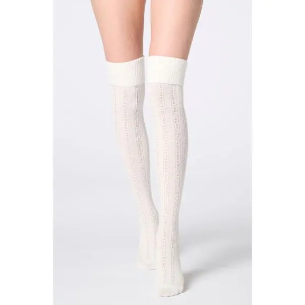 Oroblu Overknees Knit Socks - Wool