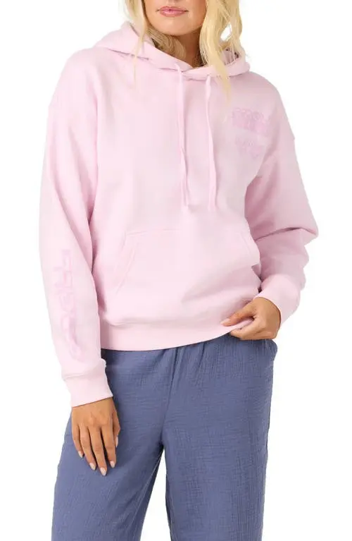 O'Neill Botany Relaxed Graphic Hoodie - Pink