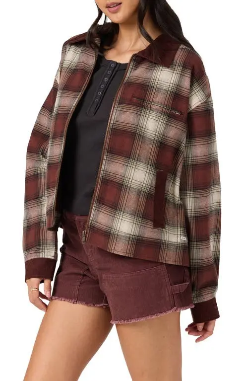 O'Neill Dakota Plaid Cotton Jacket