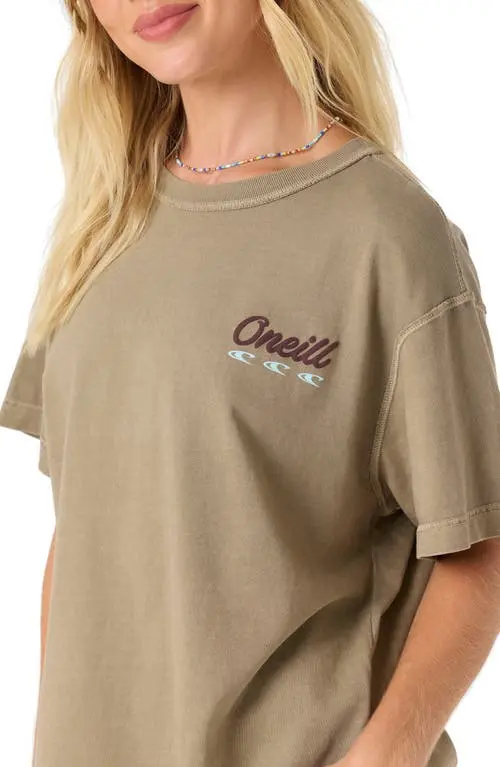 O'Neill Lefty Boxy Graphic Tee - Shroom