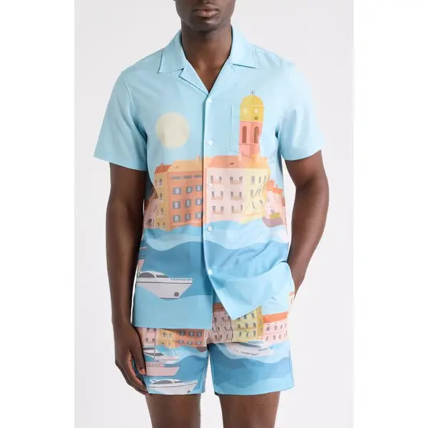 MAVRANS St. Tropez Weekend Performance Camp Shirt