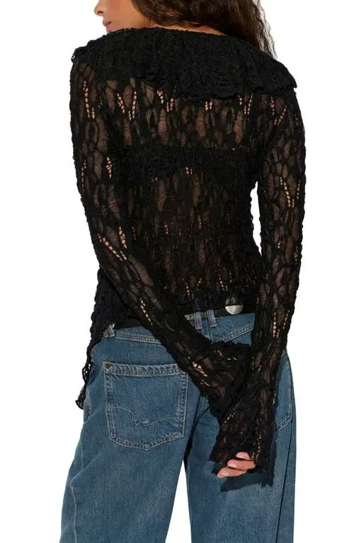 Free People Laney Cardigan - Black