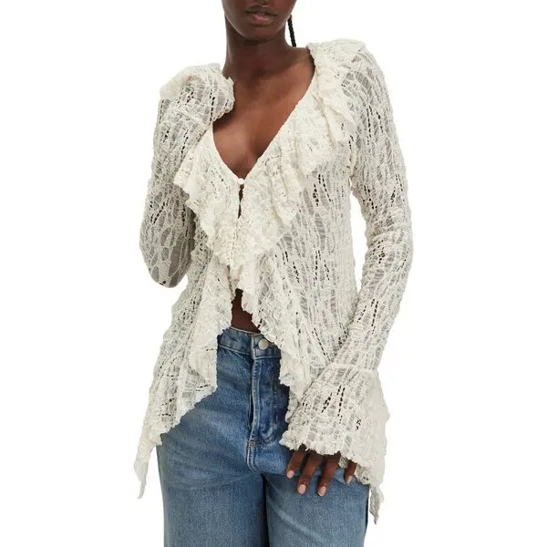 Free People Laney Cardigan - Ivory