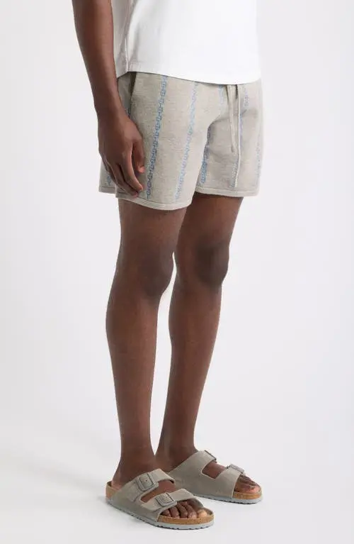 MAVRANS Rode Stripe Shorts