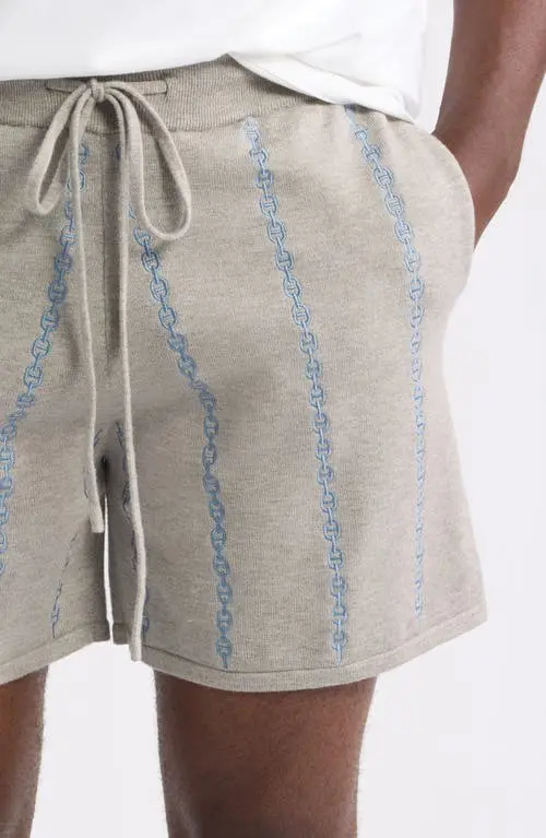 MAVRANS Rode Stripe Shorts