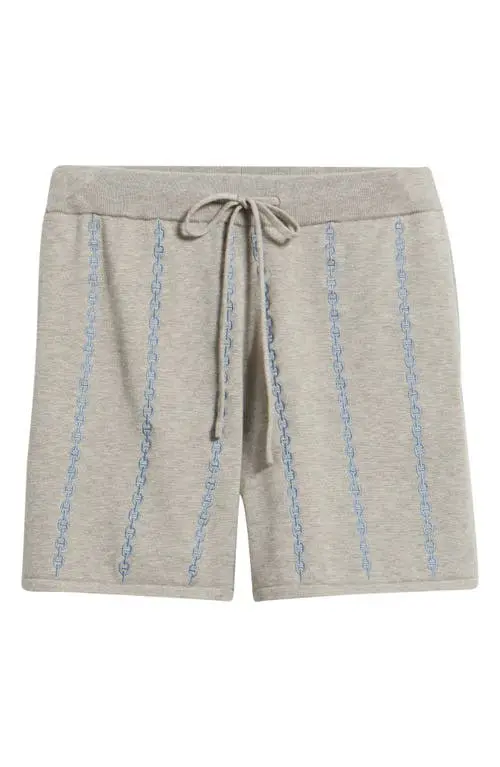 MAVRANS Rode Stripe Shorts