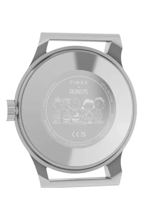 Timex® Peanuts Snoopy Mk1 Racing Fabric Strap Watch