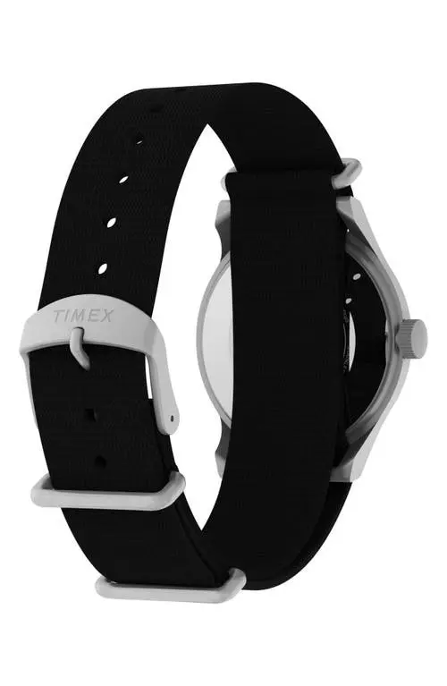 Timex® Peanuts Snoopy Mk1 Racing Fabric Strap Watch