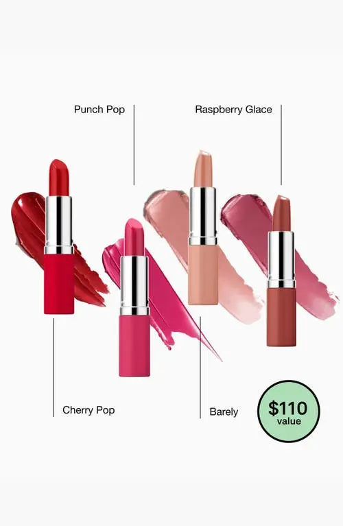 CLINIQUE The Lip Edit 4-piece Lip Makeup Set