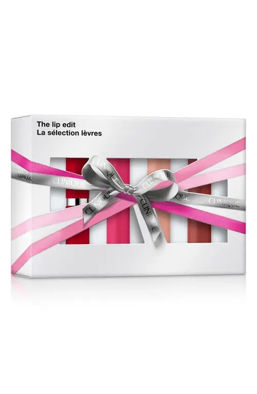 CLINIQUE The Lip Edit 4-piece Lip Makeup Set