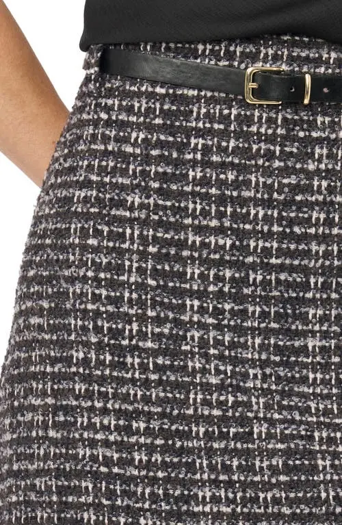Halogen Belted Miniskirt