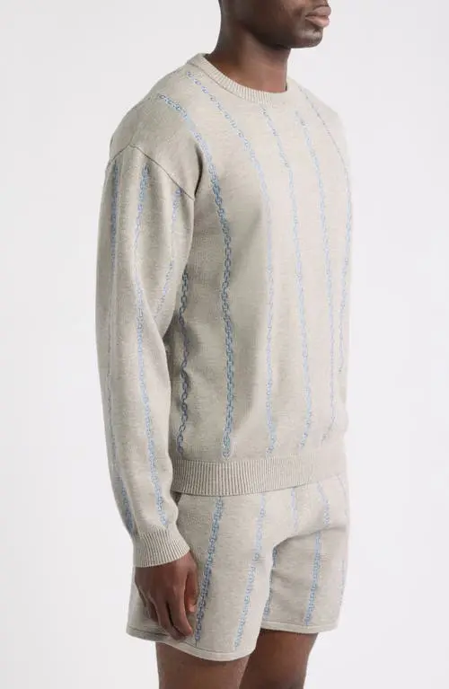 MAVRANS Rode Stripe Sweater