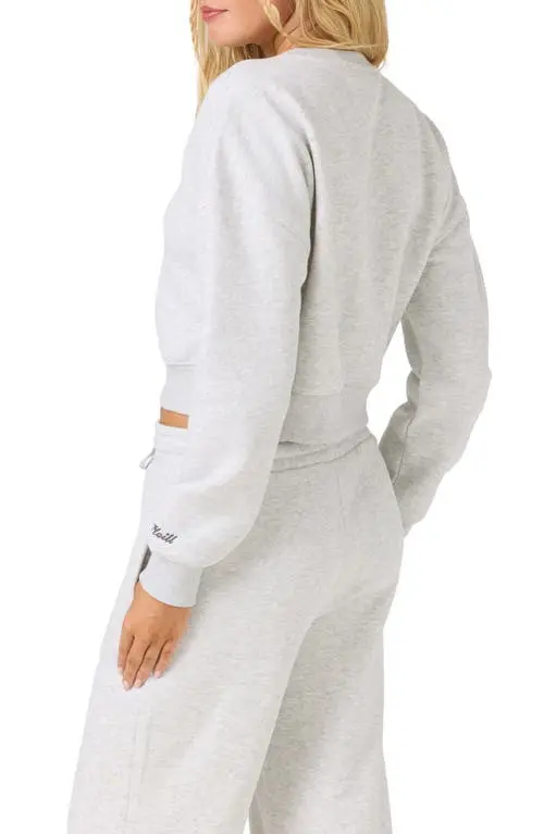 O'Neill Evelyn Cropped Sweatshirt - Heather Grey