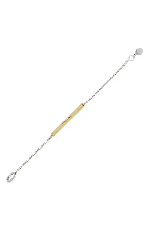 ALLSAINTS Bar Chain Flex Bracelet