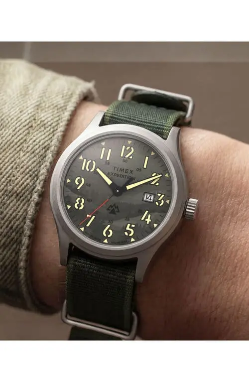 Timex® Expedition Sierra Fabric Strap Watch