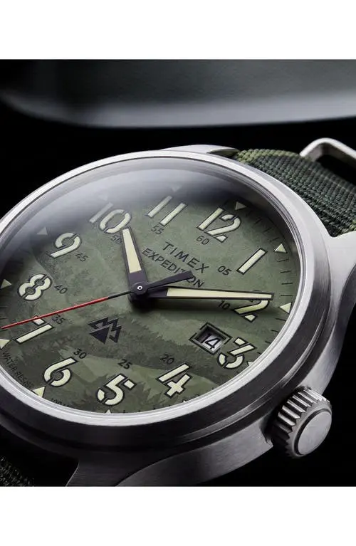Timex® Expedition Sierra Fabric Strap Watch