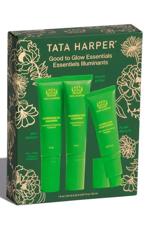 Tata Harper Good To Glow Essentials Kit $84 Value