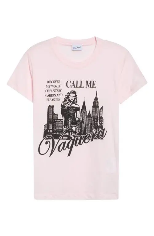 Vaquera Call Me Graphic T-shirt
