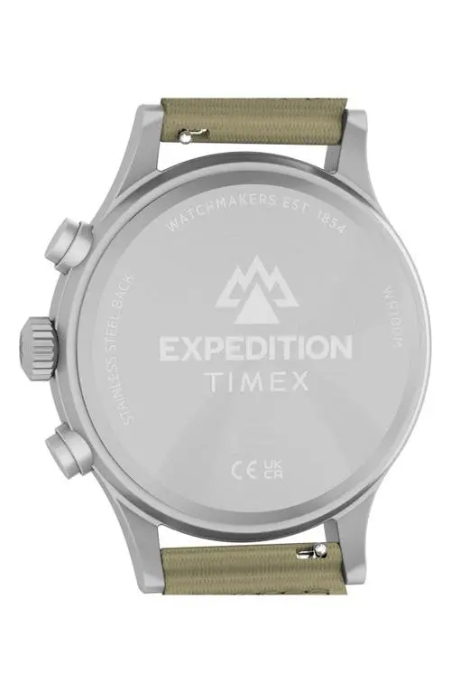 Timex® Expedition Sierra Chronograph Fabric Strap Watch