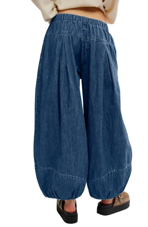 Free People Moonflower Balloon Jeans