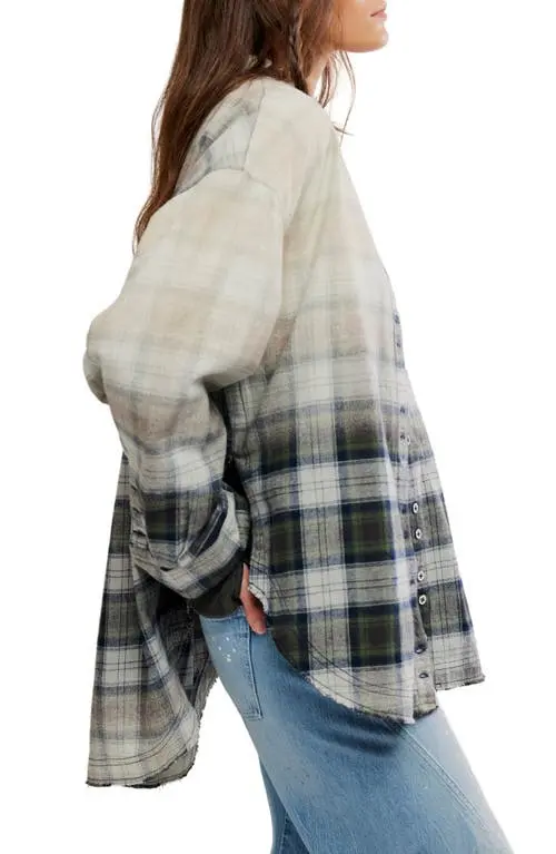 Free People Lexi Plaid Shirt