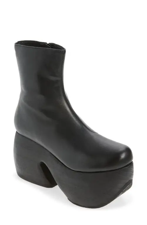 Comme Des Garçons Platform Bootie