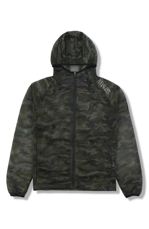 PLEASURES Mesh Zip Hoodie