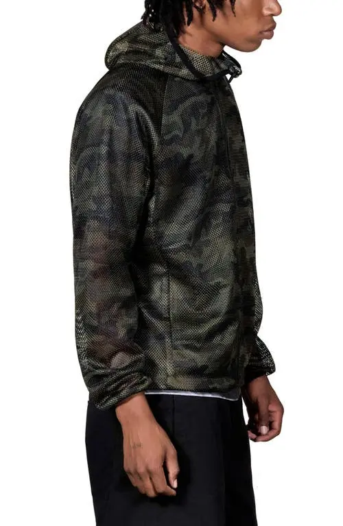 PLEASURES Mesh Zip Hoodie