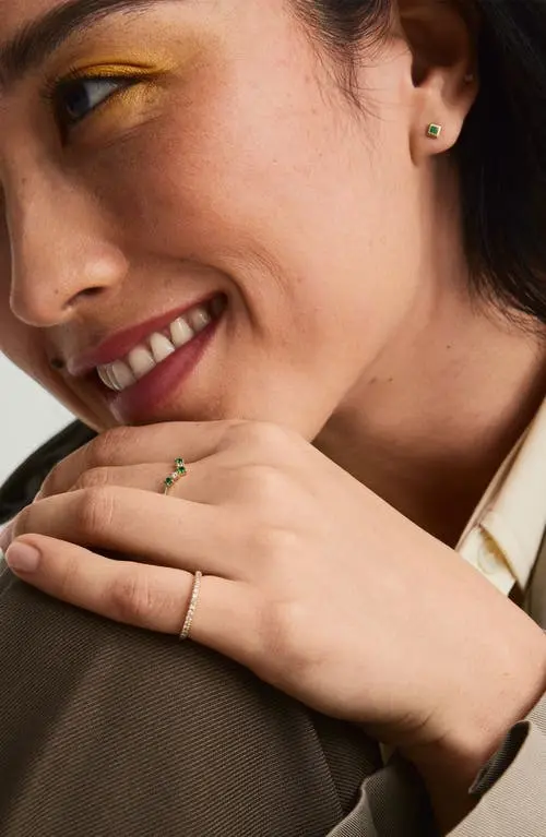 Mejuri And Diamond Wishbone Ring