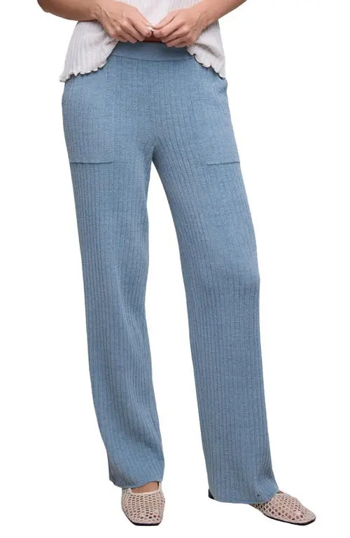 Barefoot Dreams Patch Pocket Ribbed Pants