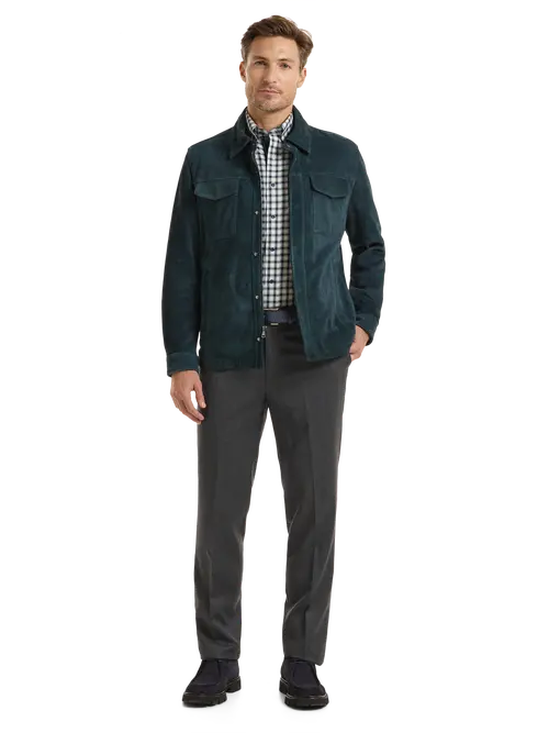 PAUL FREDRICK Wool-shirt Jacket