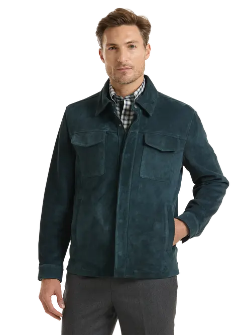 PAUL FREDRICK Wool-shirt Jacket