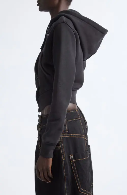 Vaquera Twisted Cotton Fleece Hoodie