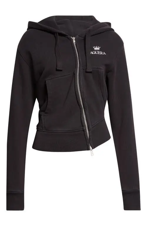 Vaquera Twisted Cotton Fleece Hoodie