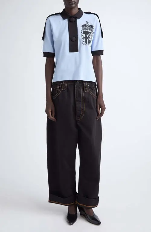 Vaquera Baby Barrel Jeans