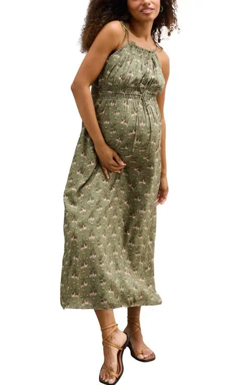 Hatch The Audrey Printed Maternity Dress