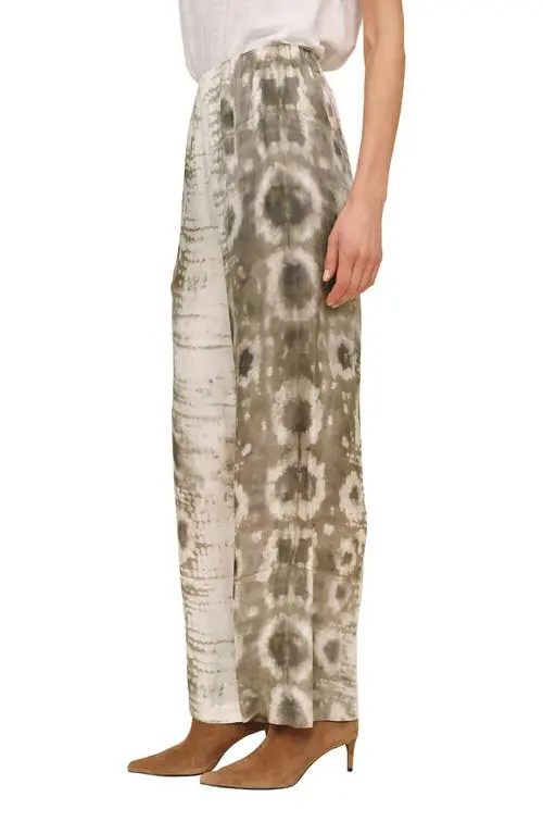 Bella Dahl Wide Leg Snake Print Pants
