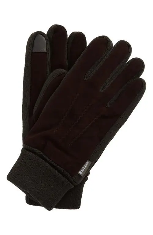 Barbour Magnus Suede Fleece Lined Gloves