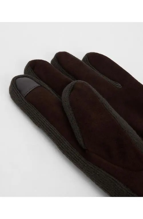 Barbour Magnus Suede Fleece Lined Gloves