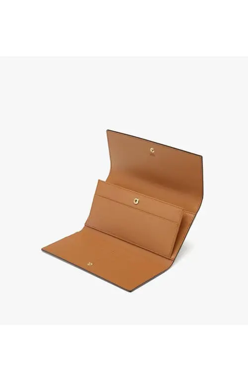 Mcm Aren Continental Wallet In Visetos