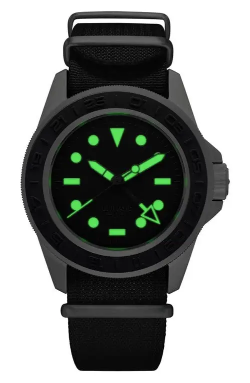 UNIMATIC Modello Uno U1-gmt Automatic Watch - Black