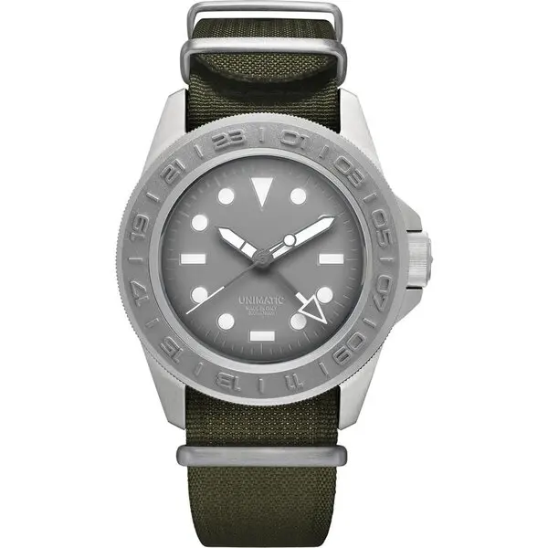 UNIMATIC Modello Uno U1-gmt Automatic Watch - Gray