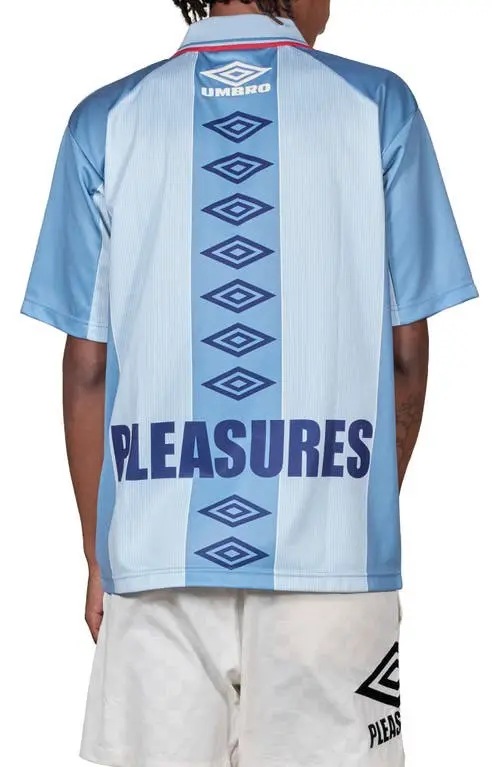 PLEASURES X Umbro Two Cats Short Sleeve Jersey
